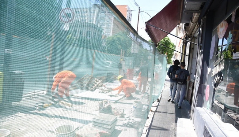 De 44 a 47 y de 60 a 58: así avanza la renovación de veredas sobre ...