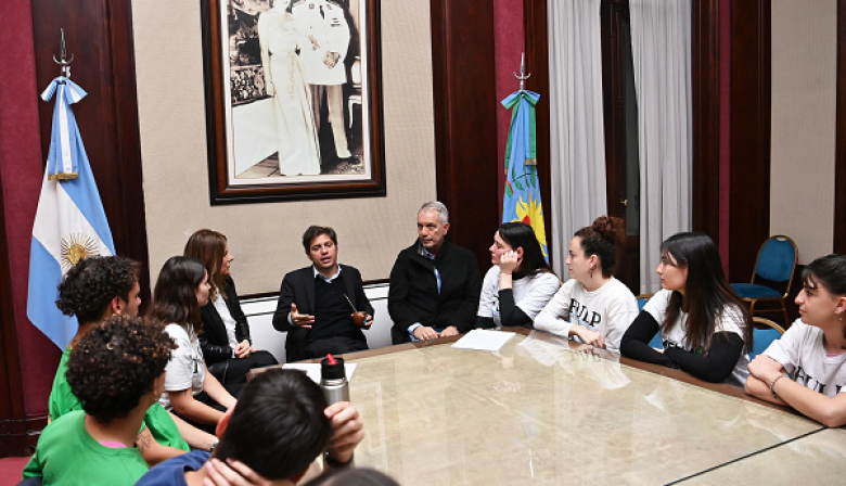 Alak y Kicillof se reunieron con la FULP para abordar las problemáticas ...